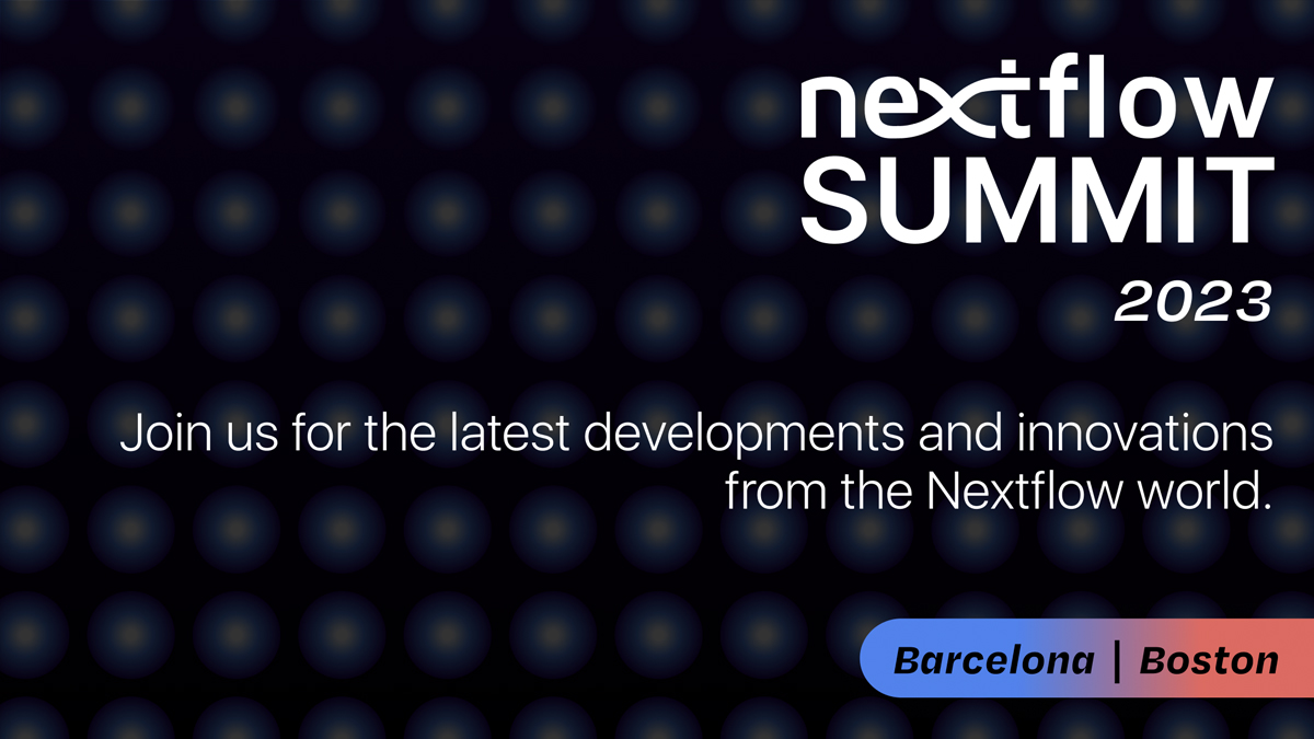 Nextflow SUMMIT 2023